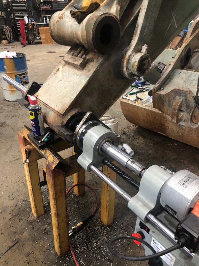 On-Site/ Mobile Line Boring « Rob & Son Welding // Welding, Fabrication ...